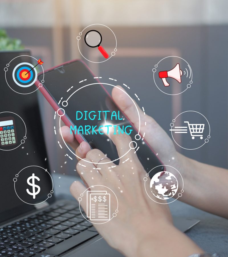 Digital Marketing, Web & Mobile App Development, Branding